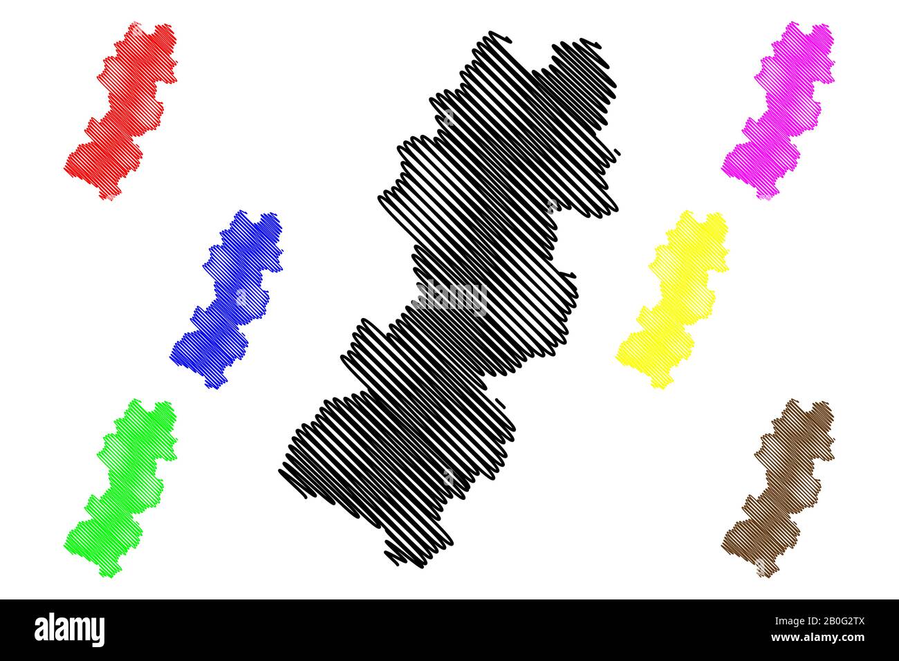Raska District (Republic of Serbia, Districts in Sumadija and Western ...