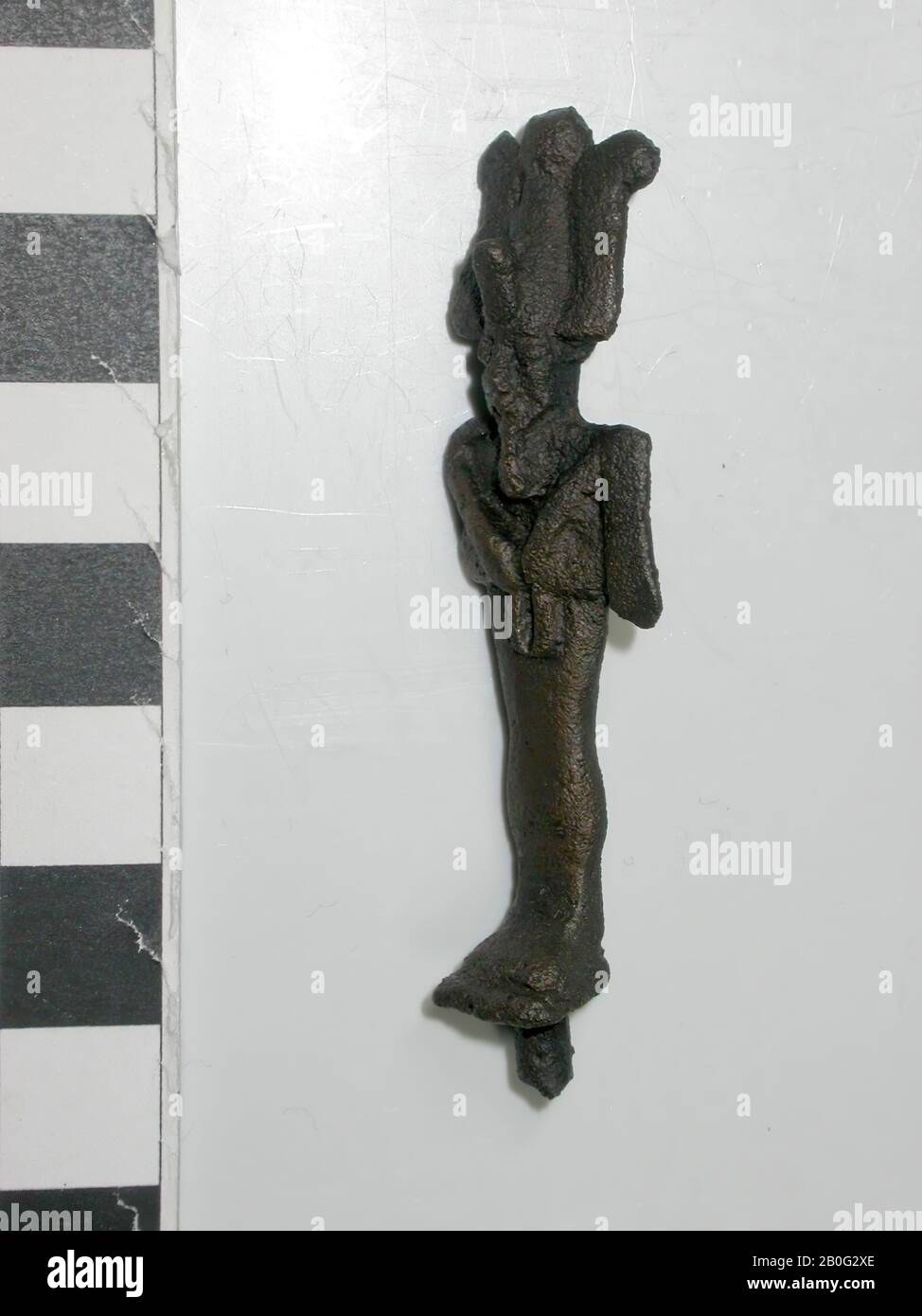 Osiris, standing, bronze, god, bronze, 5.5 cm, Late Period, Egypt Stock ...