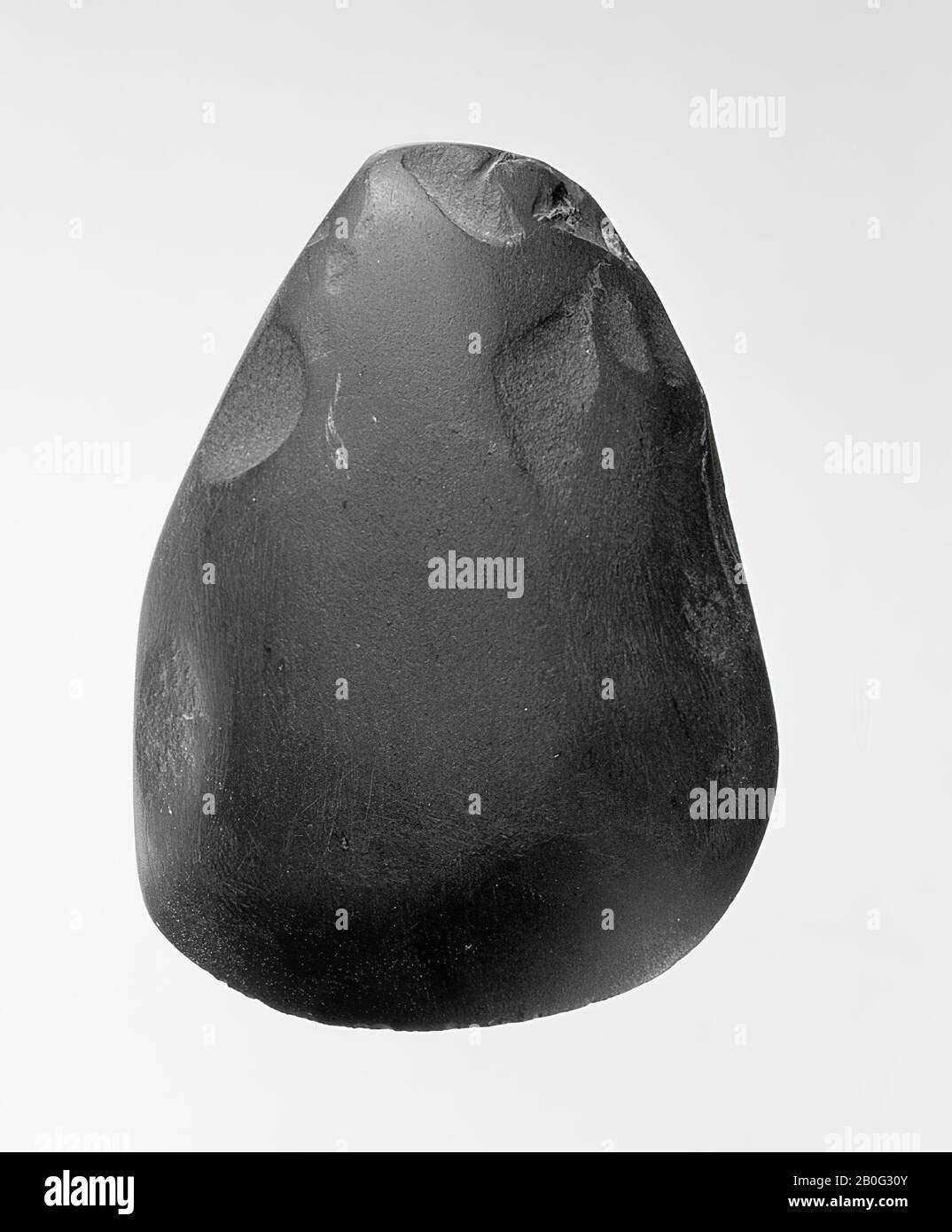 polished stone ax, ax, stone, length: 6.3 cm, prehistoric -4000 Stock ...