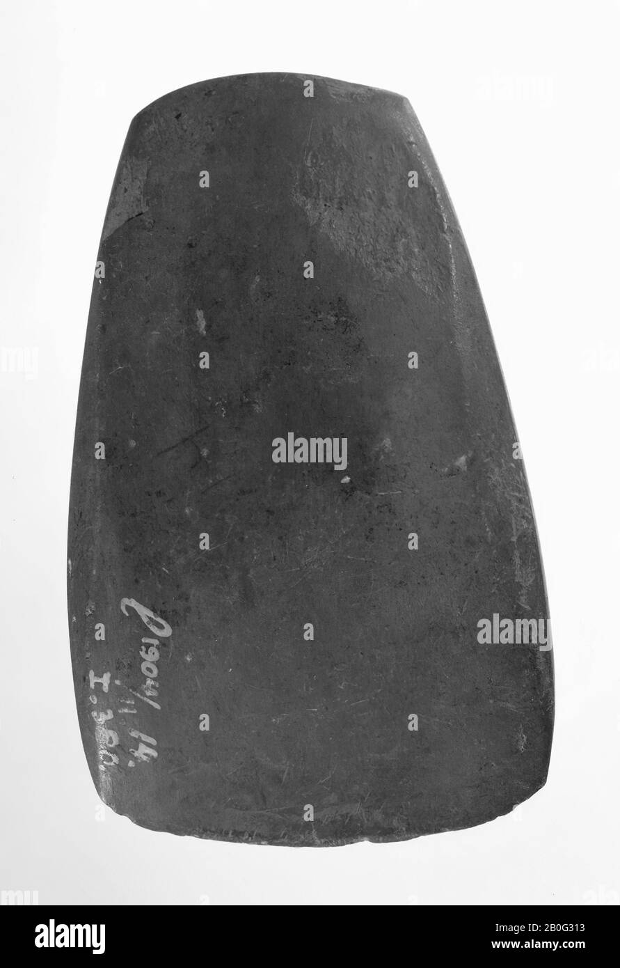 stone ax, ax, stone, length: 9.4 cm, prehistoric -4000 Stock Photo - Alamy