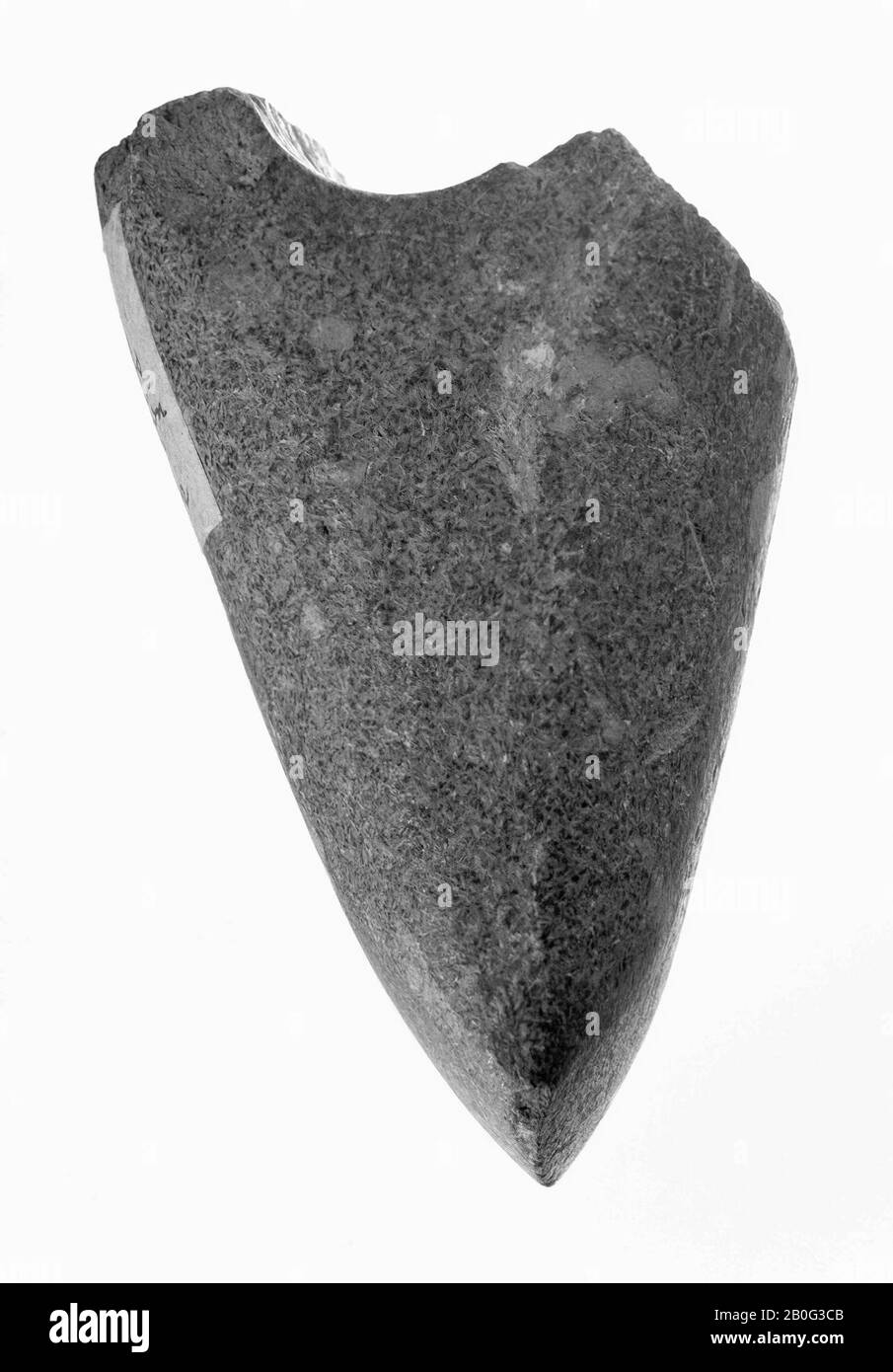 hammer fragment, hammer, stone, length: 8,6 cm, prehistorie -2900 Stock ...