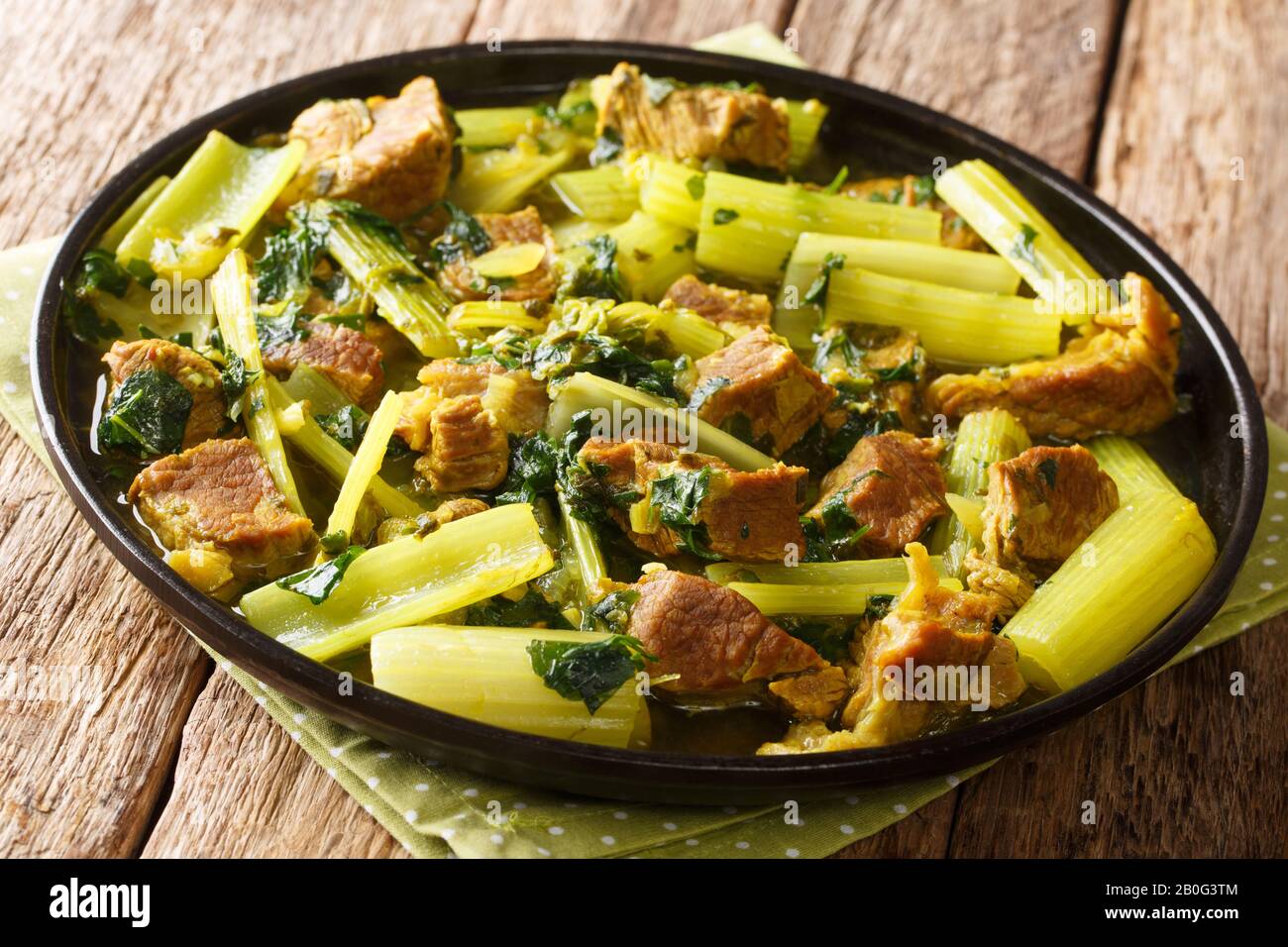 delicious recipe for a Persian stew khoresht karafs of celery celery ...