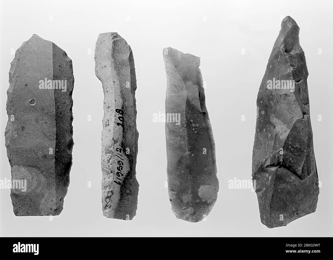 blade, blade, stone, flint, prehistory, Netherlands, Limburg, Sittard ...