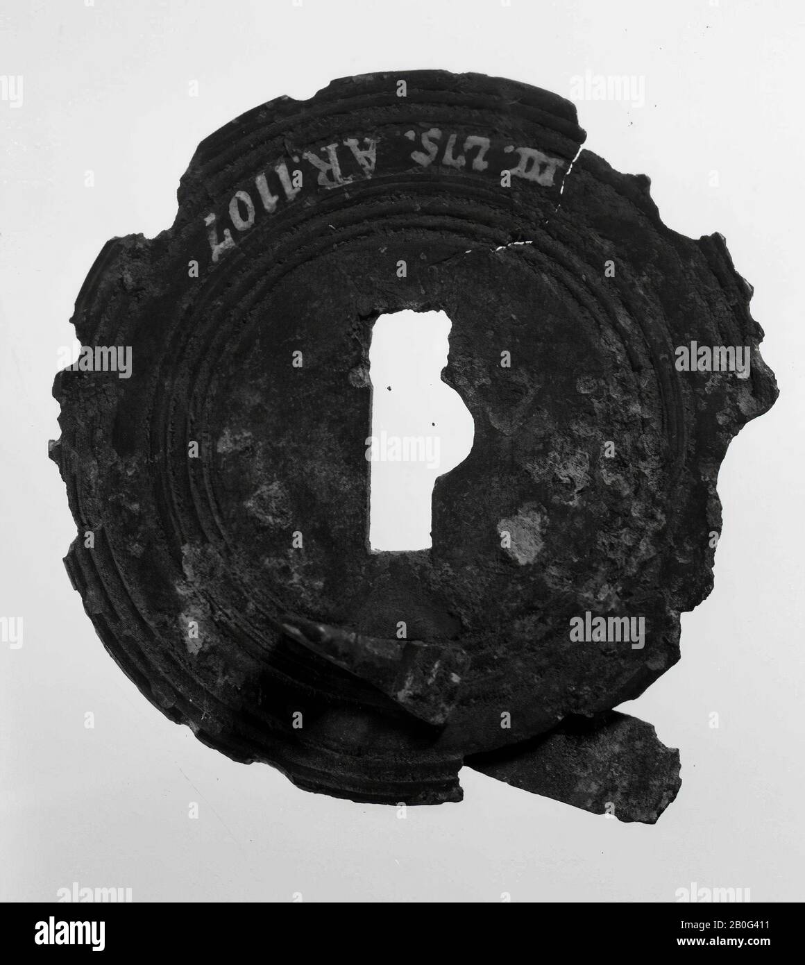 Bronze circular lock plate hi-res stock photography and images - Alamy