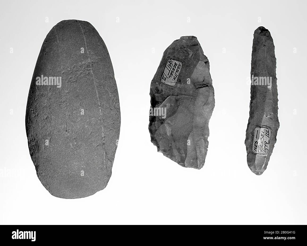 stone ax, ax, stone, 10.9 x 5.8 cm, prehistory -4000 Stock Photo - Alamy