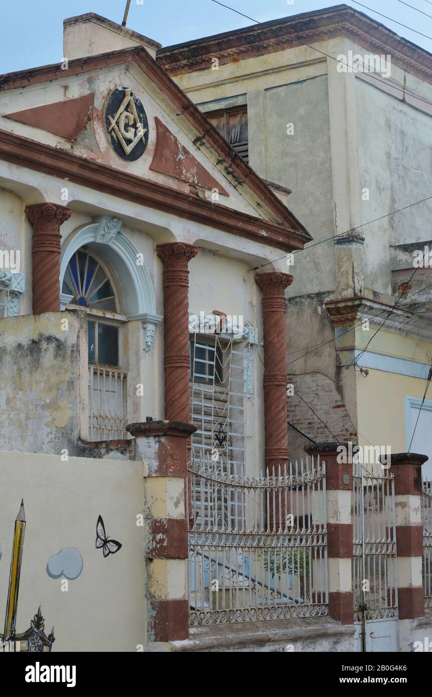 Architectural heritage in the old town of Bayamo city, Granma province ...