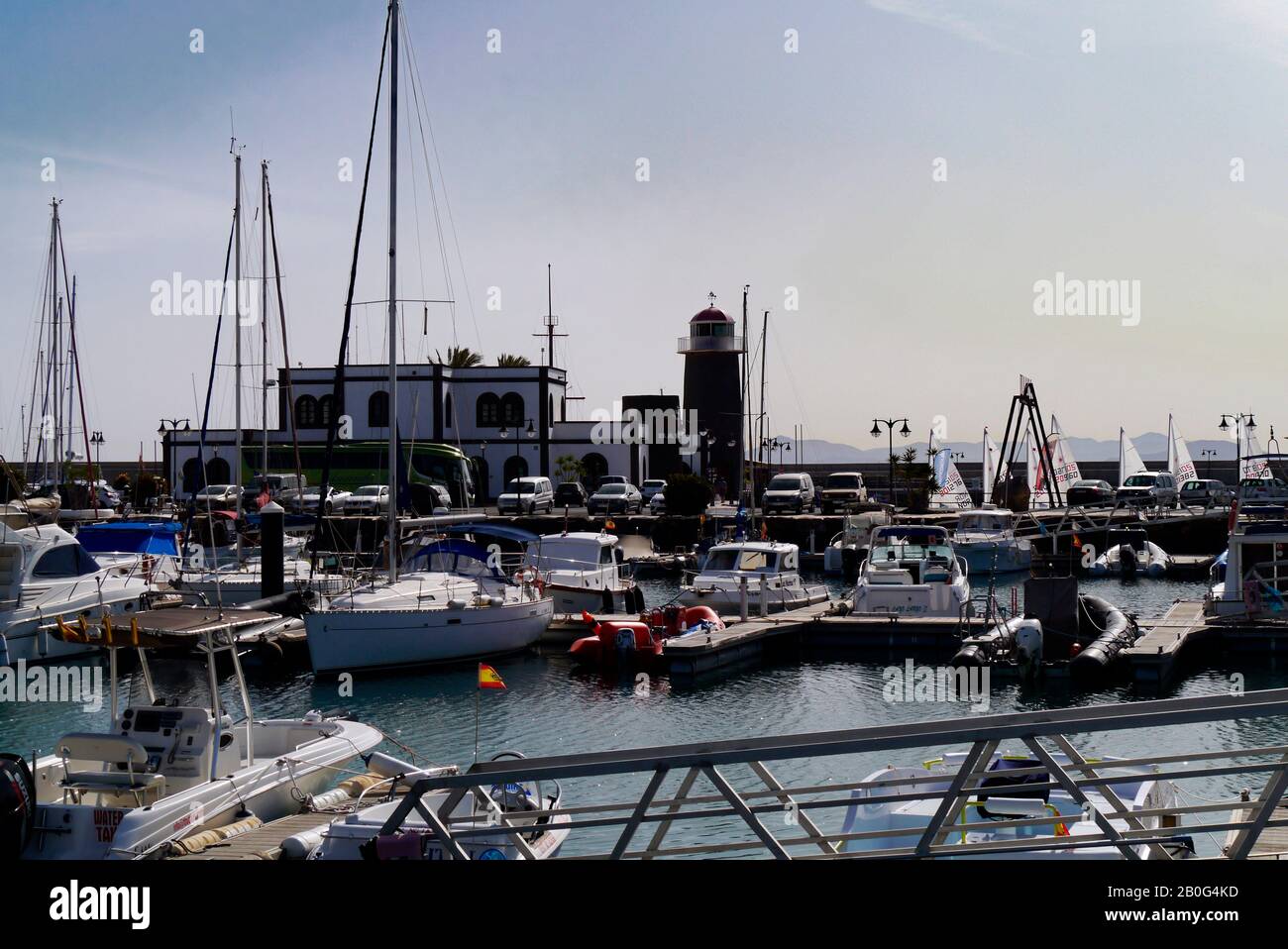 Marina Rubicon, Playa Blanca,Lanzarote,Canary Islands,Spain Stock Photo ...