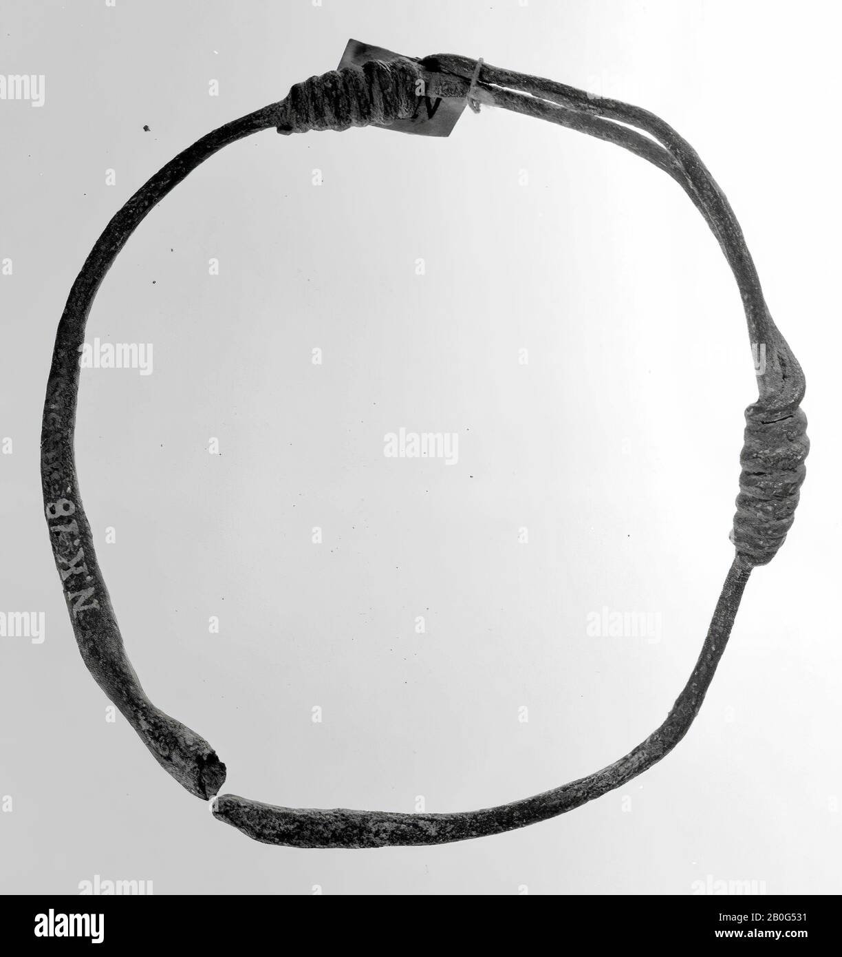 bronze bracelet, arm ring, metal, bronze, prehistory -500 Stock Photo ...