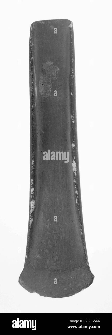 fac simile in colored plaster of a bronze chisel or so called cell ...