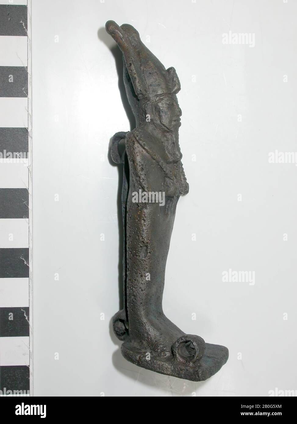 Osiris, standing, bronze, god, bronze, 10,4 cm, Late Period, Greece ...