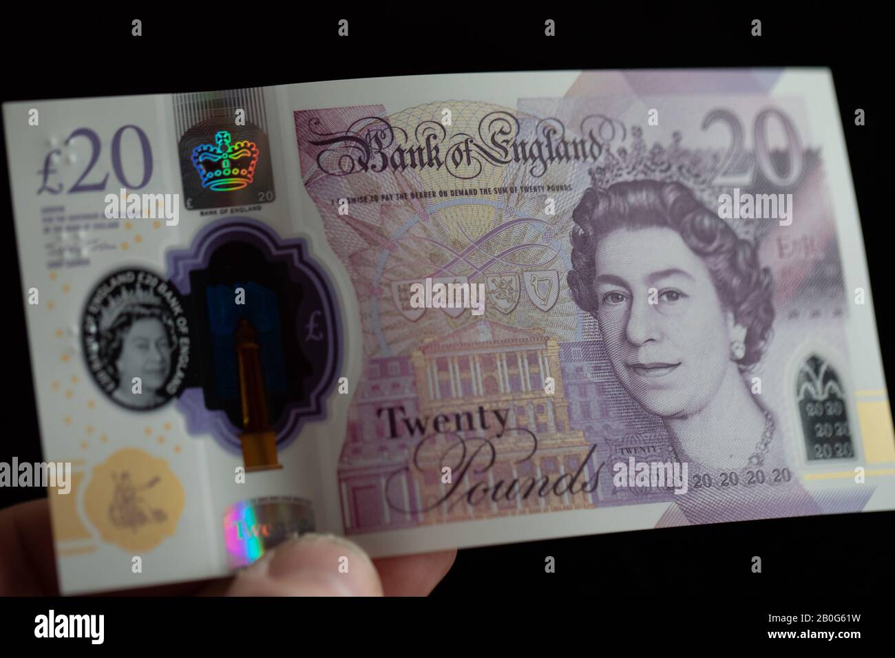 2020 twenty pound note hi-res stock photography and images - Alamy