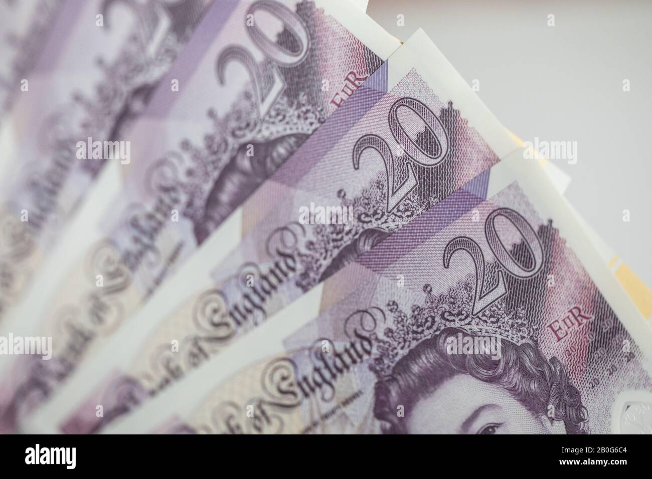 London, UK. 20th February 2020. The Bank of England launches the new £ ...