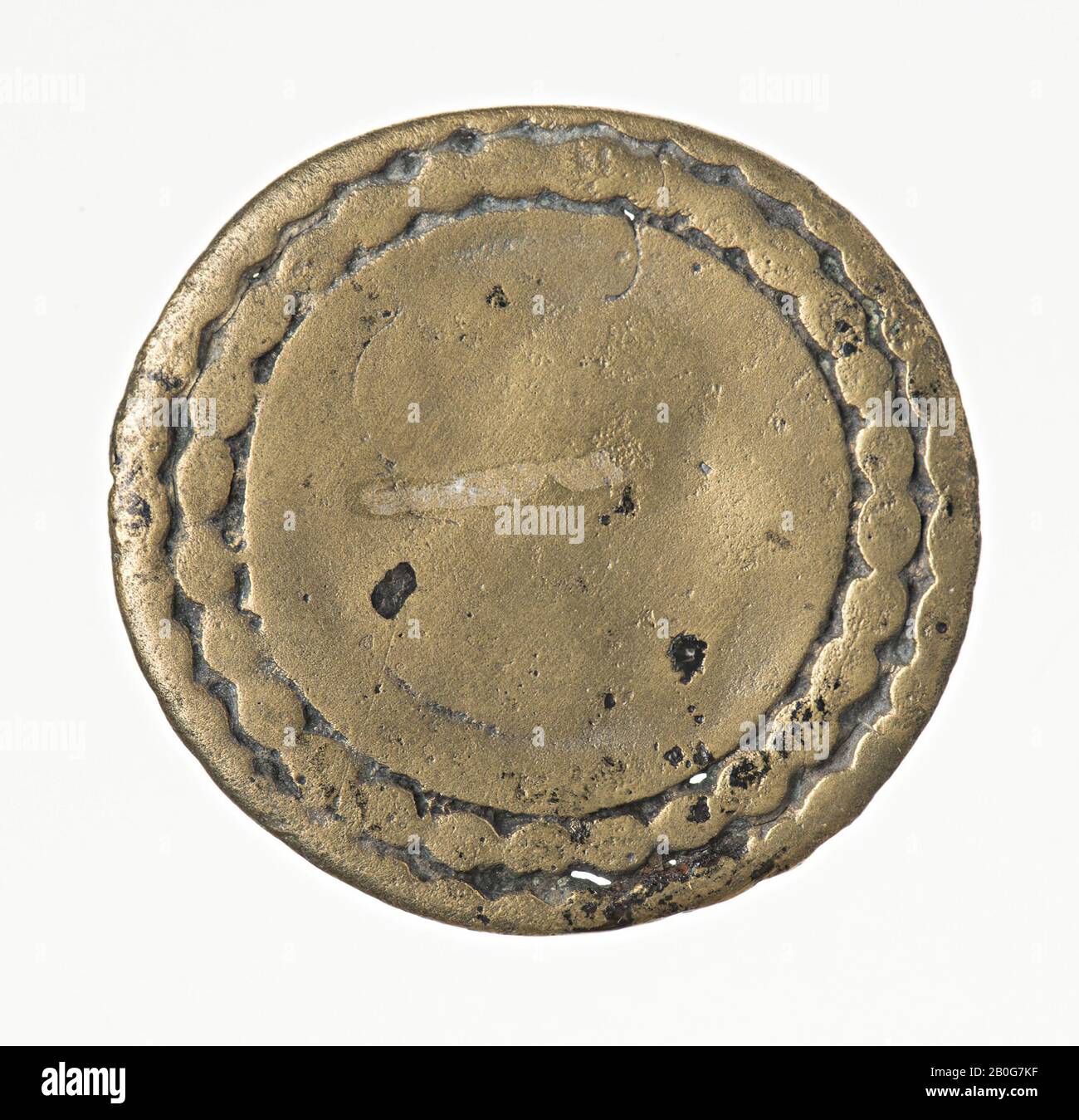 pseudo-mint fibula, metal, bronze, vmec, Netherlands, Utrecht, Wijk bij ...