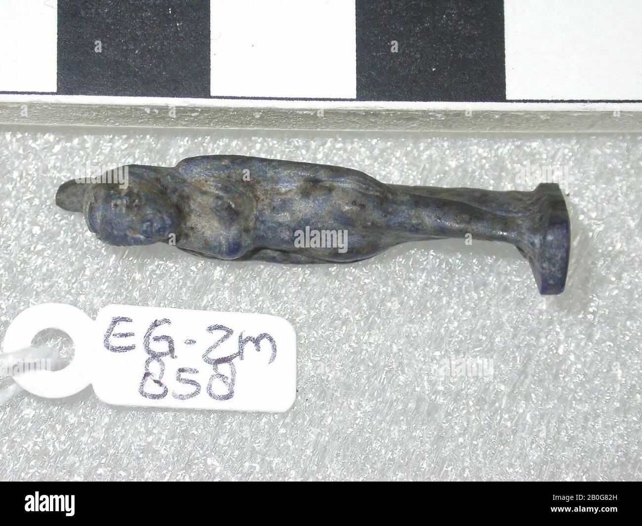 statue, Selkis, standing, scorpion, amulet, goddess, stone, lapis ...