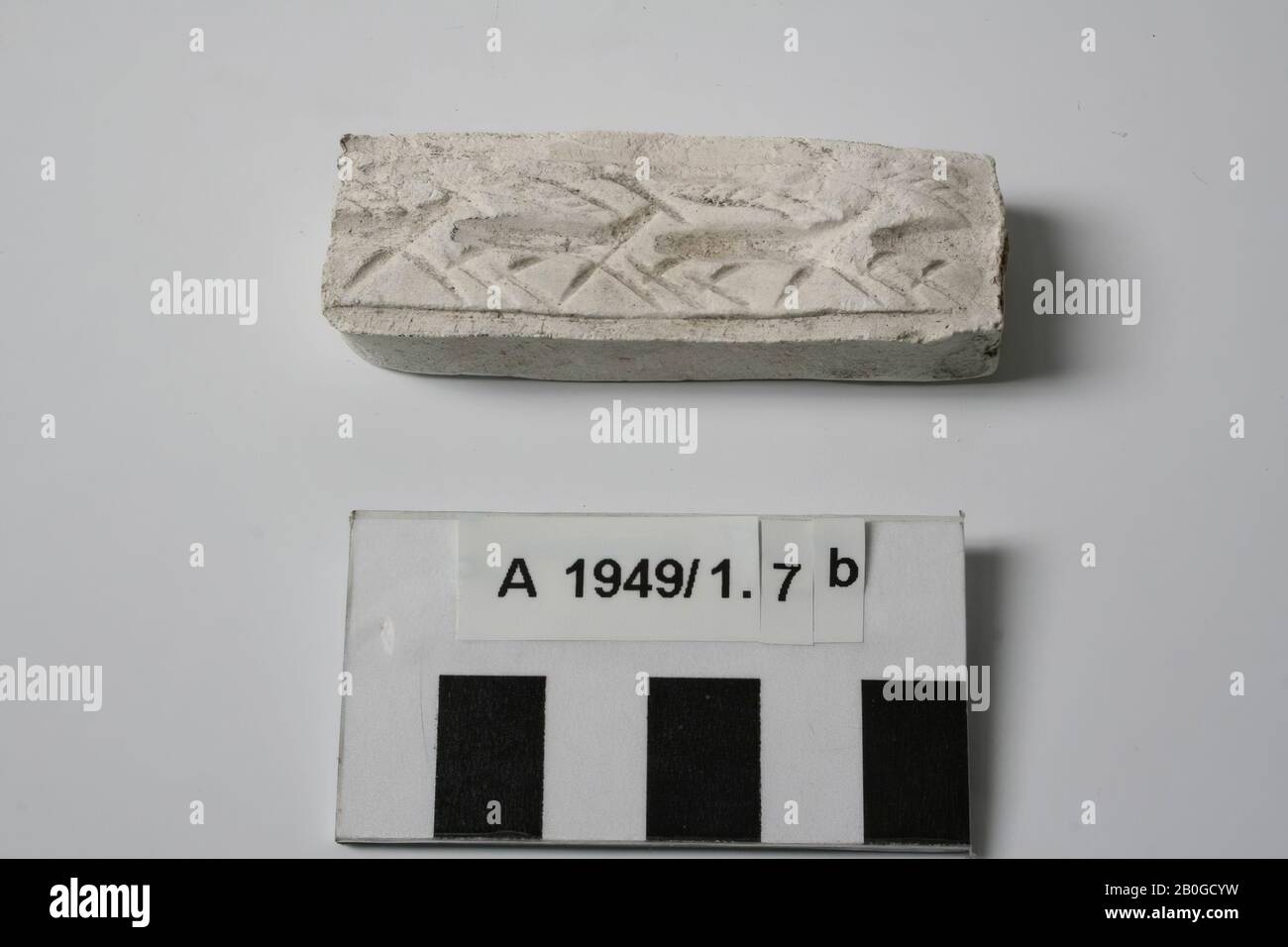 Plaster cast of cylinder seal A 1949 Stock Photo - Alamy