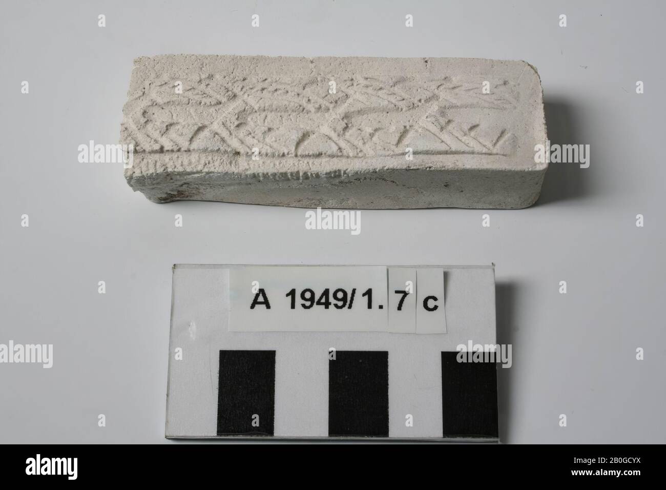 Plaster cast of cylinder seal A 1949 Stock Photo - Alamy