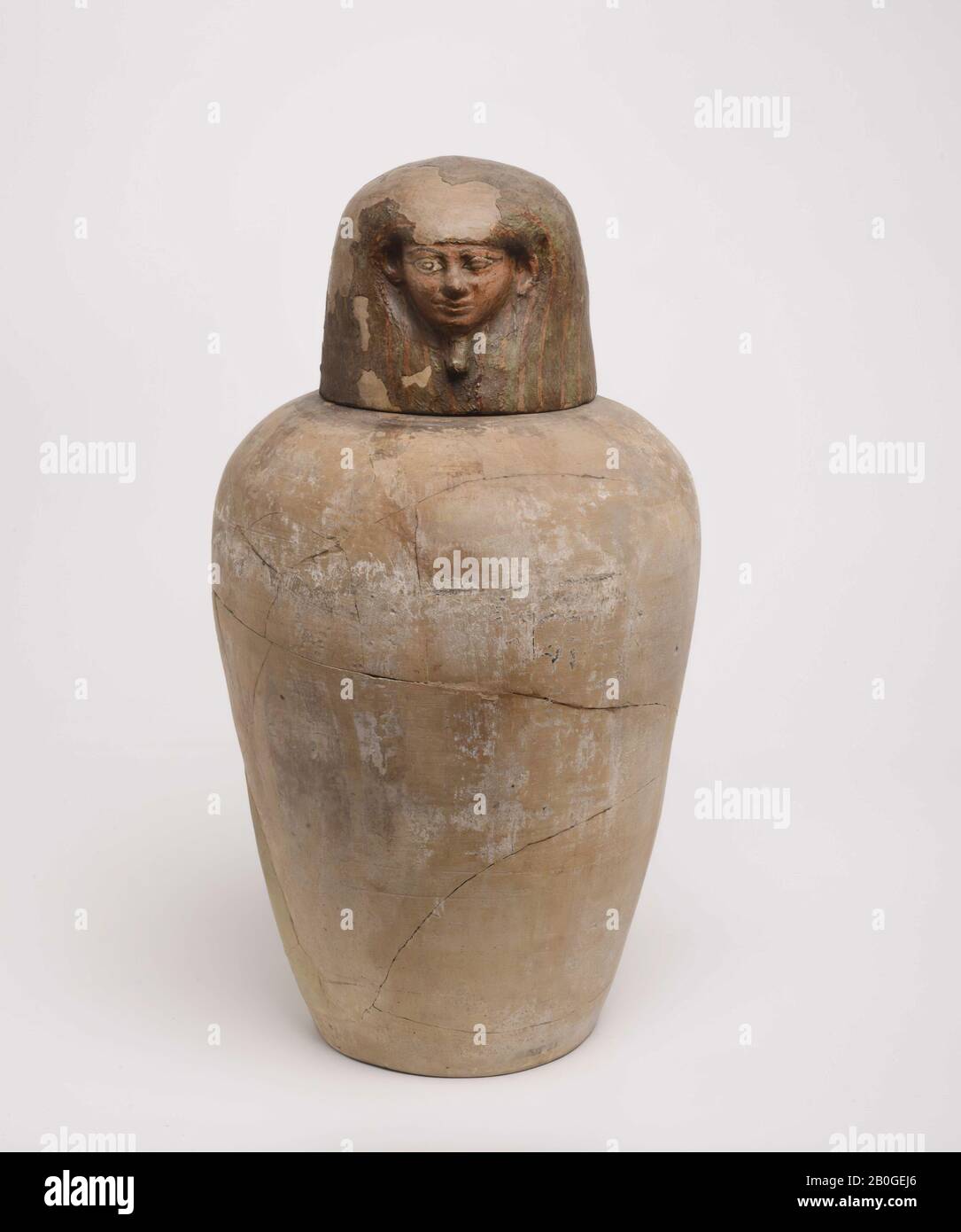 human, inscription, Neferamon, canopy, earthenware, 42 cm (16 9 Stock ...