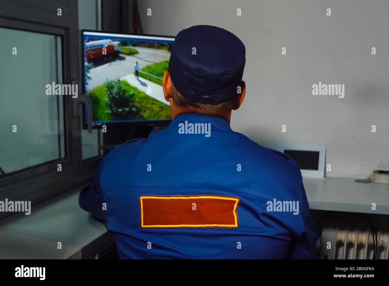 Cctv footage monitor hi-res stock photography and images - Alamy