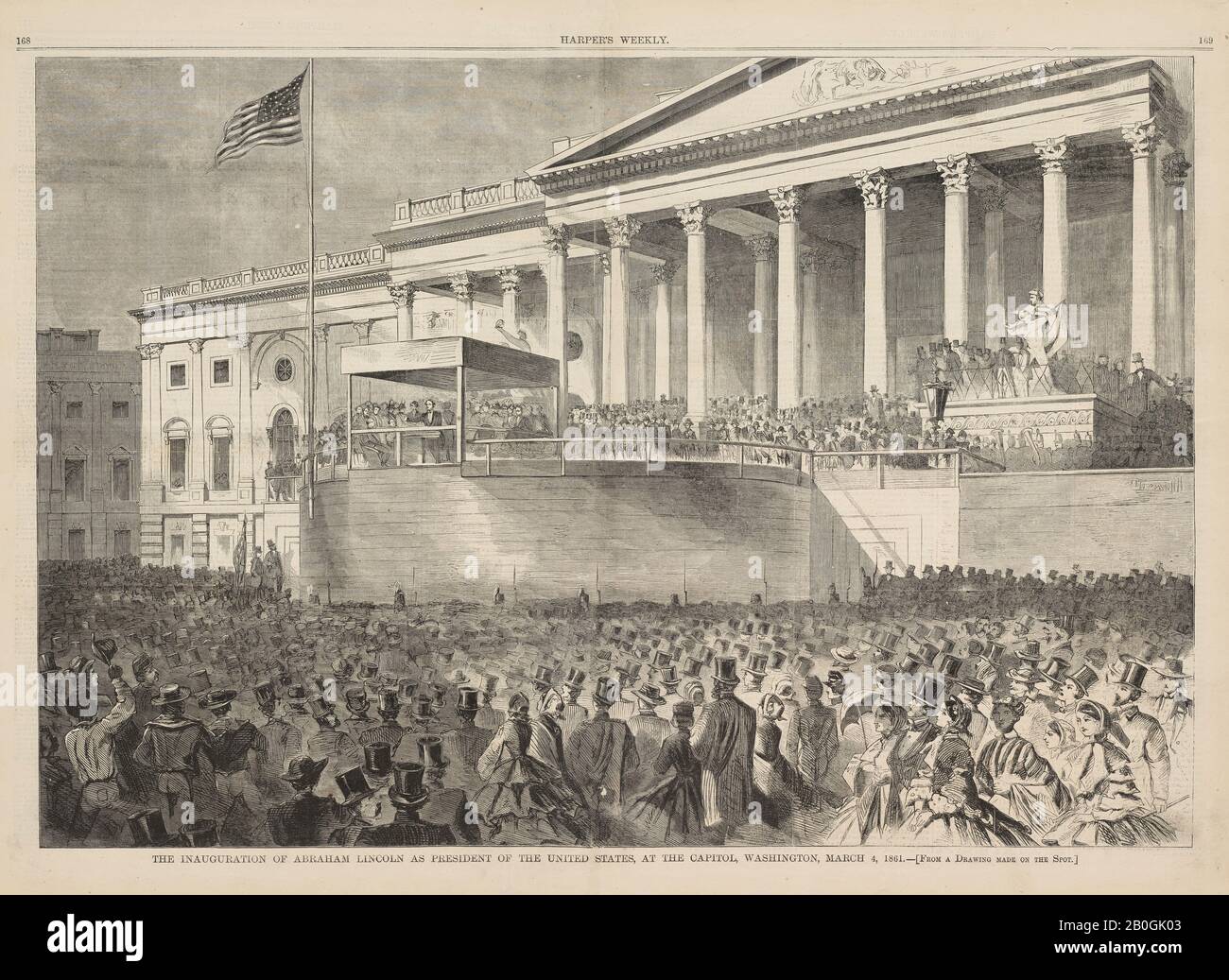 After Winslow Homer, American, 1836–1910, The Inauguration of Abraham ...