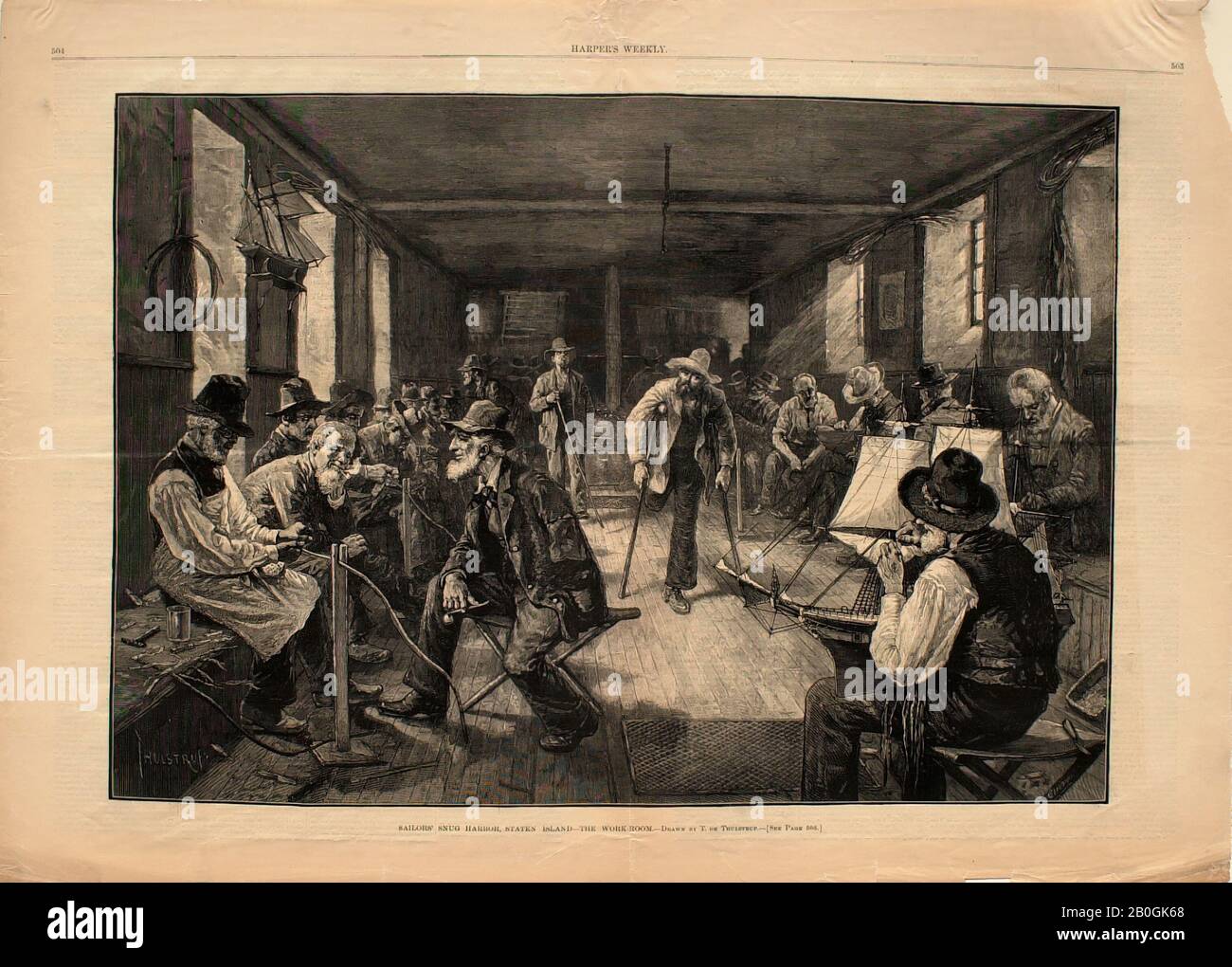 Sailors 19th century hi-res stock photography and images - Alamy