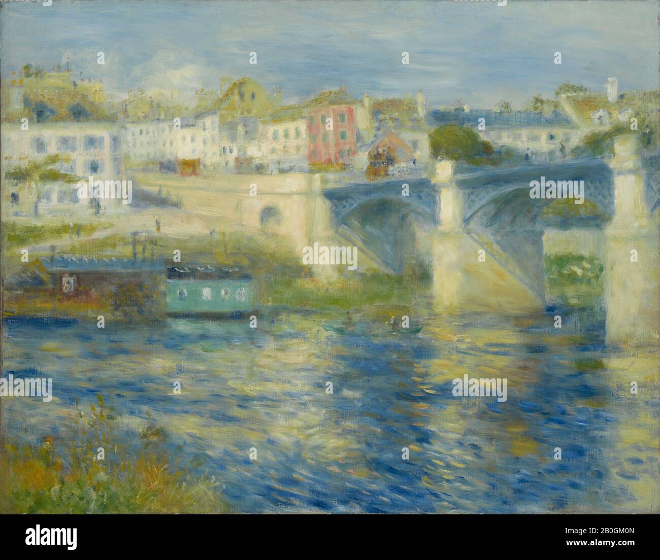 Pierre-Auguste Renoir, French, 1841–1919, Bridge at Chatou, c. 1875 ...