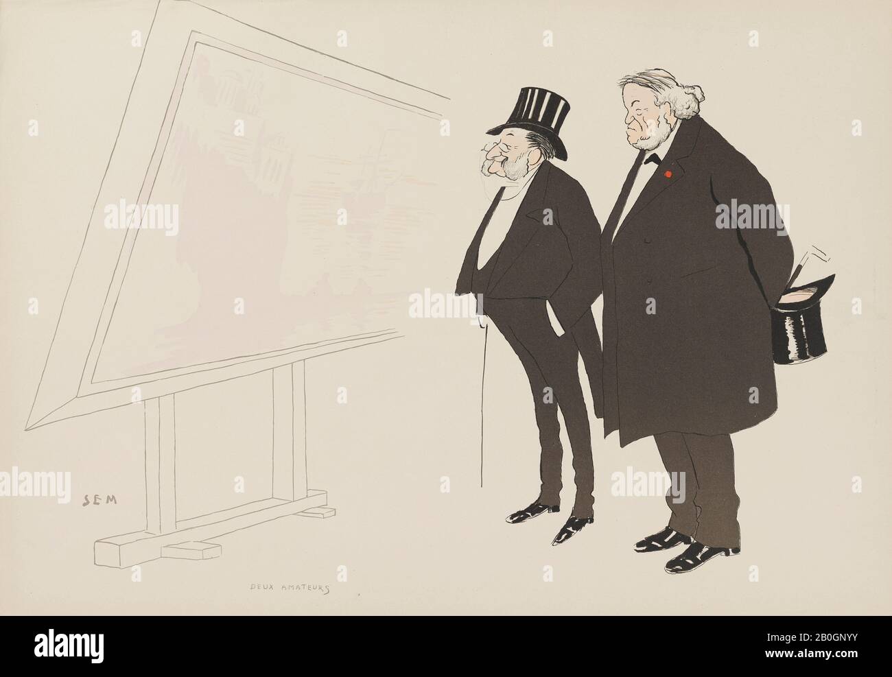 Sem, French, 1863–1934, lithograph, From Album blanc à câchet orange ...