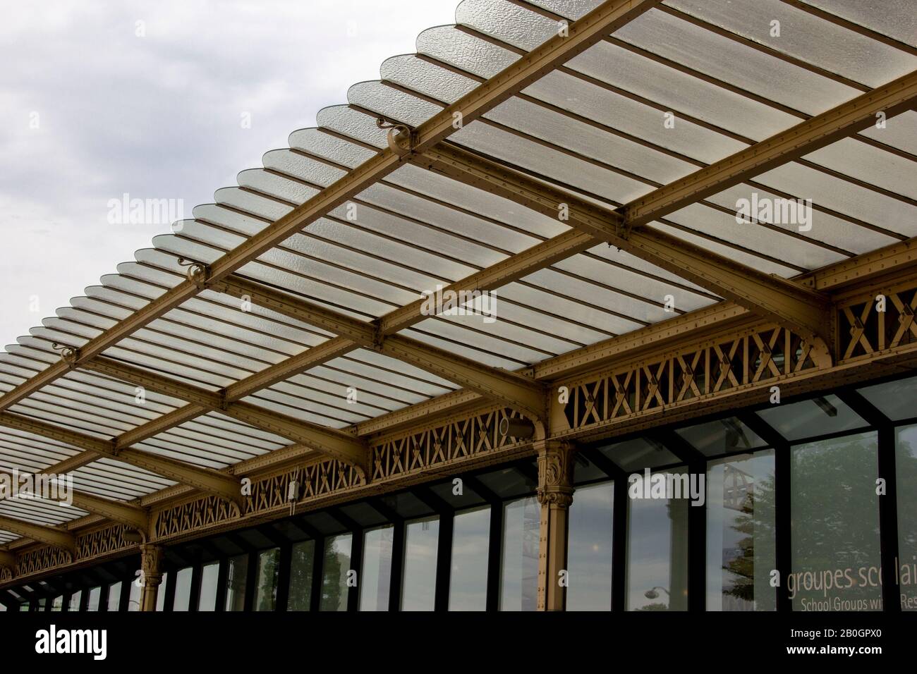 Musée d’Orsay glass canopy , Paris Stock Photo - Alamy