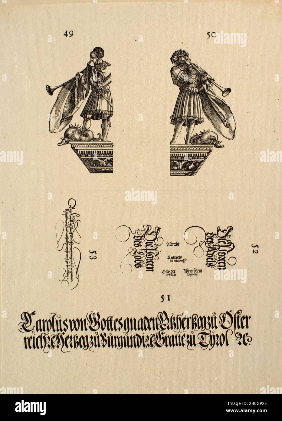 Albrecht Dürer, German, 1471–1528, The Triumphal Arch of Maximilian I ...