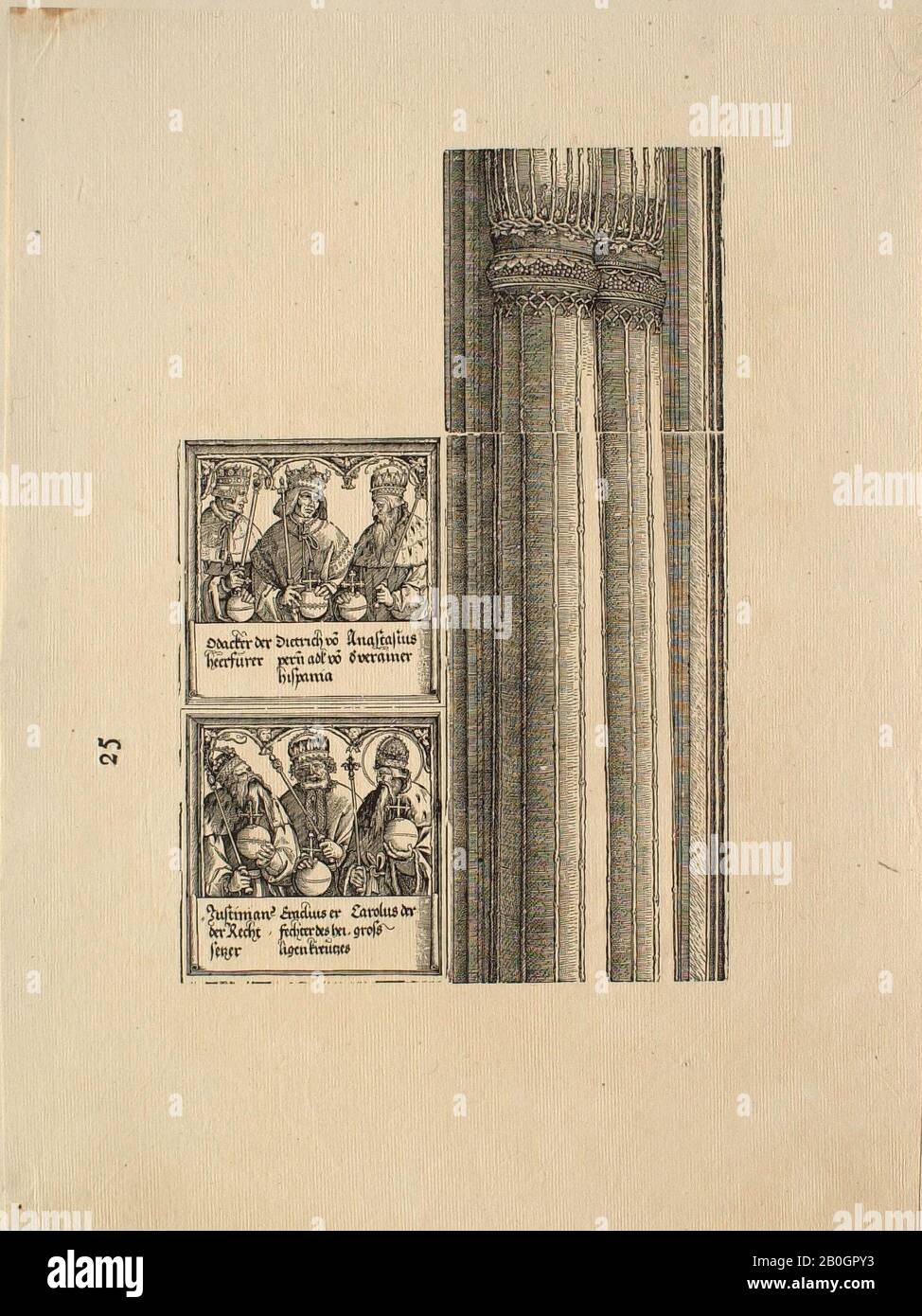 Albrecht Dürer, German, 1471–1528, The Triumphal Arch of Maximilian I ...