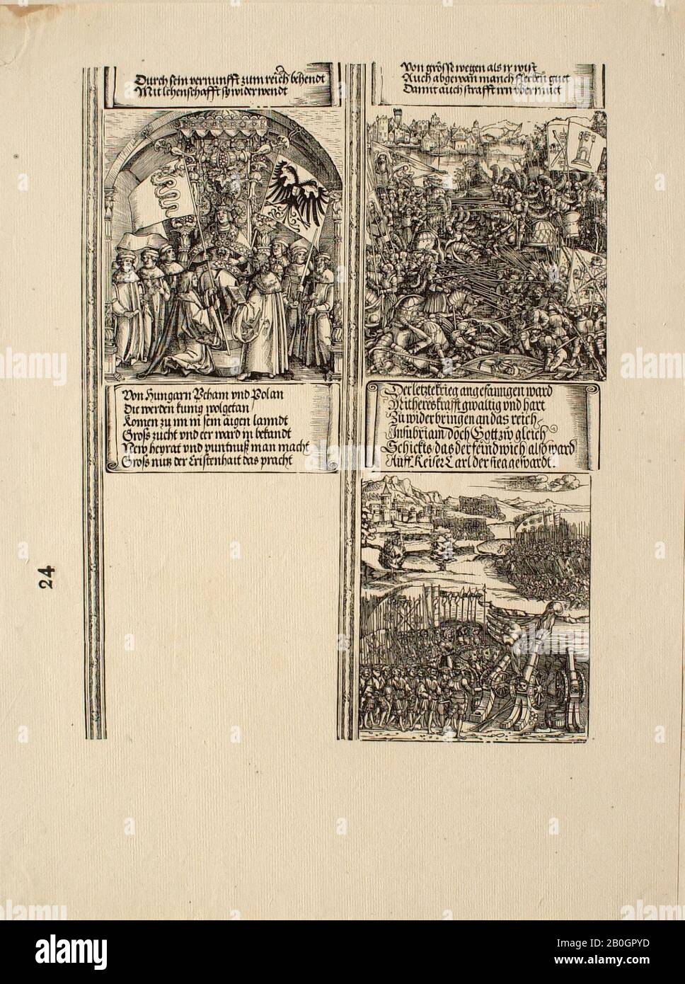 Albrecht Dürer, German, 1471–1528, The Triumphal Arch of Maximilian I ...