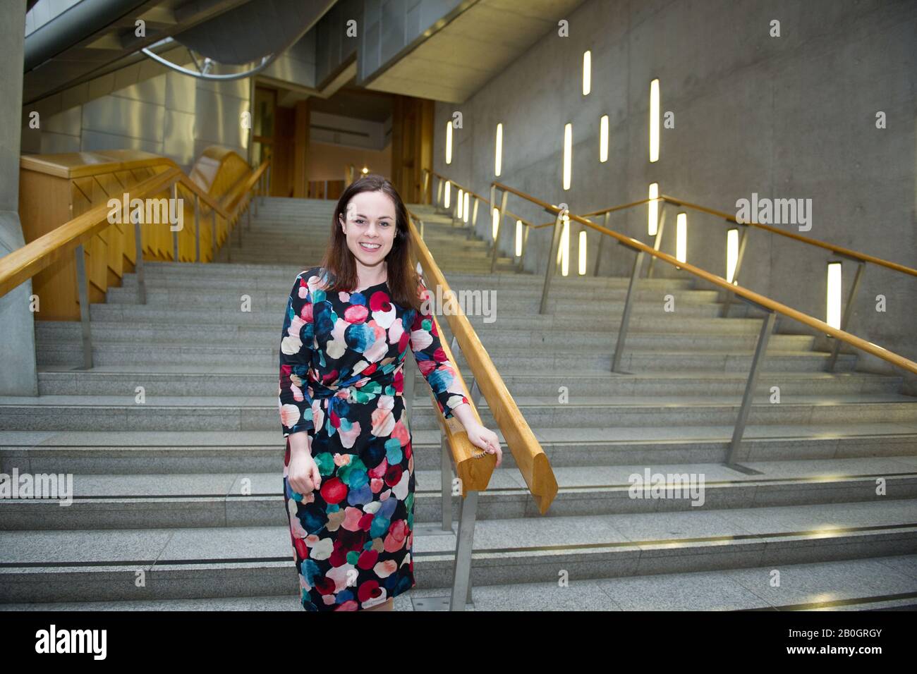 Edinburgh, UK. 20th Feb, 2020. Pictured: Kate Forbes MSP - Cabinet ...
