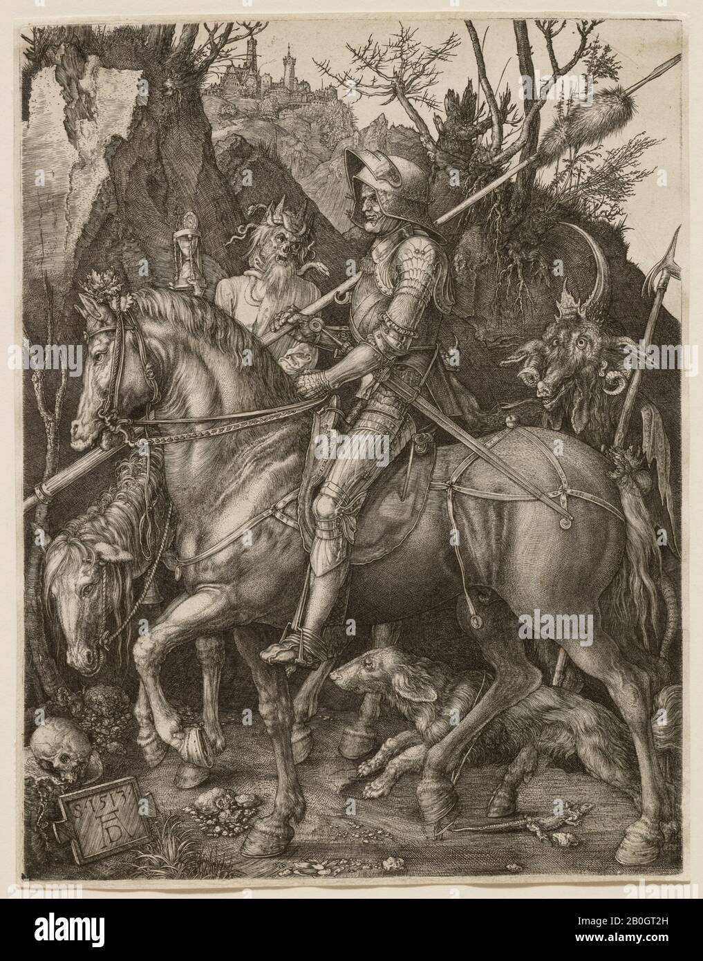 Albrecht dürer knight death devil hi-res stock photography and images ...