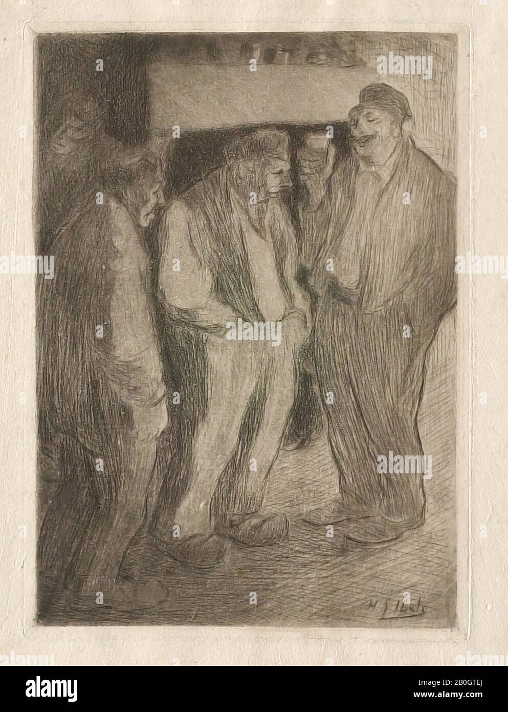 Henri Gabriel Ibels, French, 1867–1936, En Ballade, 1877–1936, Etching ...