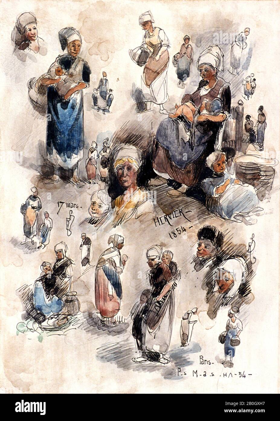 Louis adolphe portraits portraits hi-res stock photography and images ...