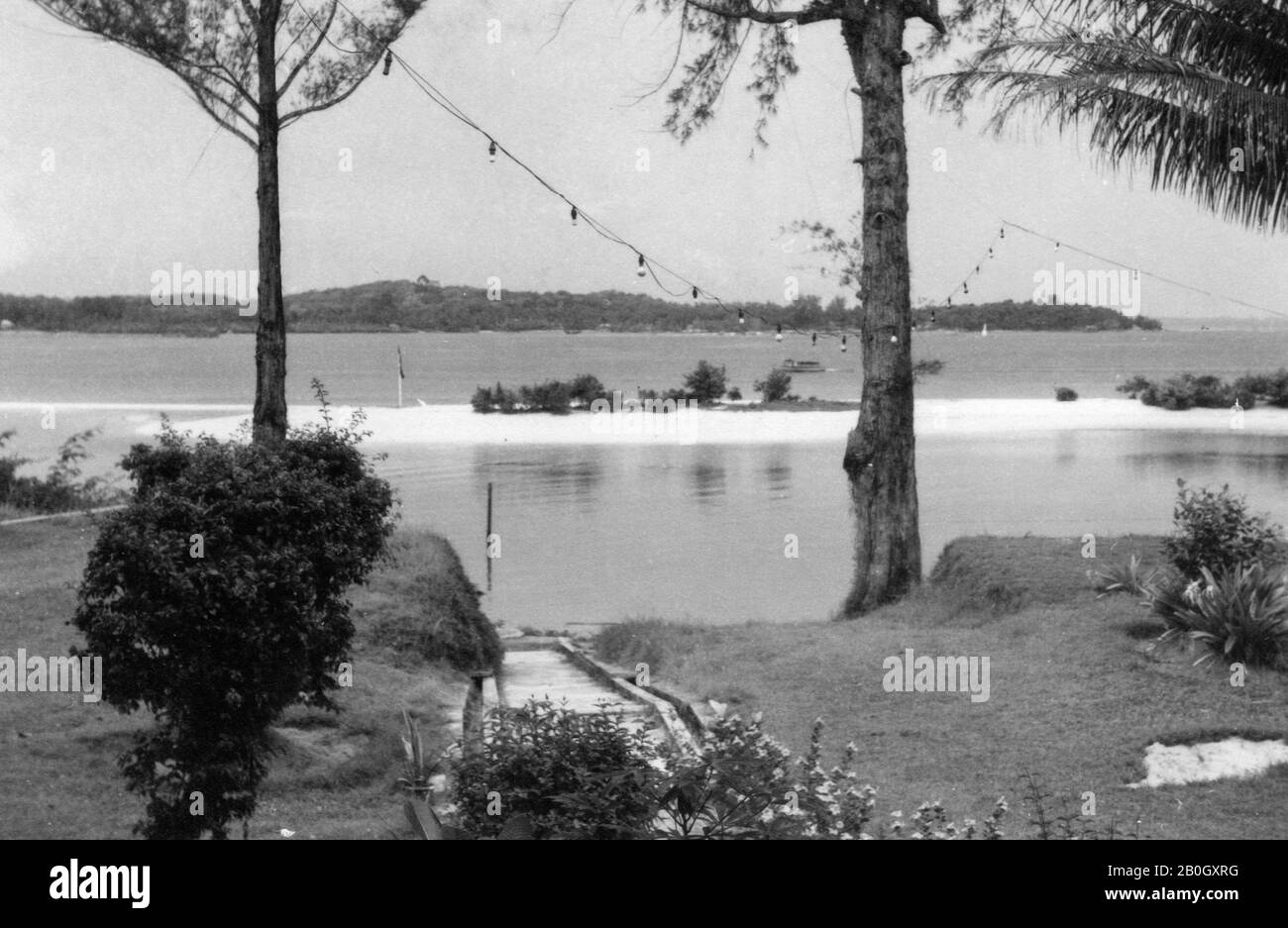 Changi, Singapore. 1958. View from Changi Creek Stock Photo - Alamy