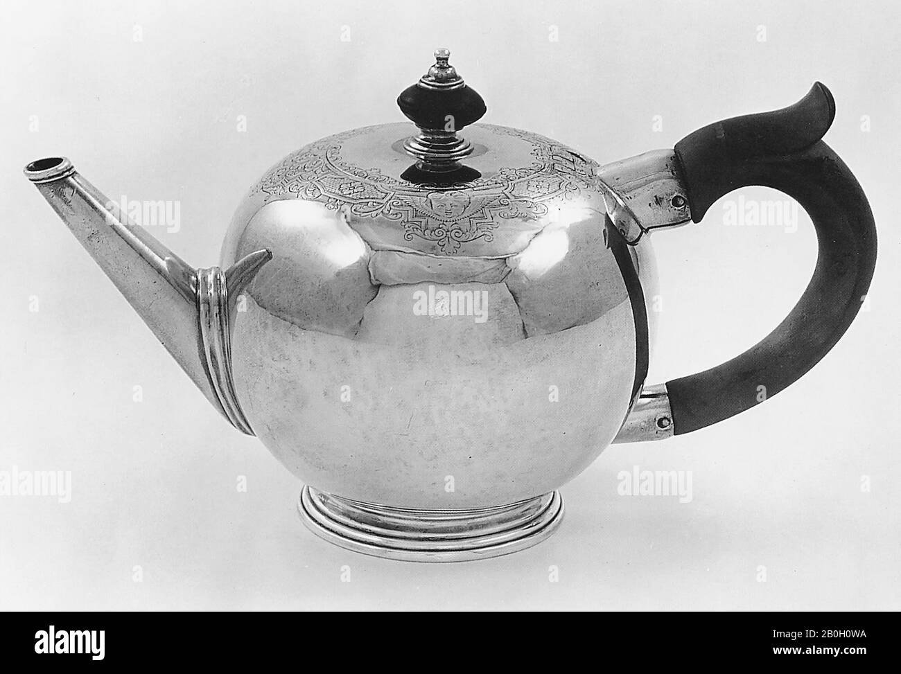Augustine Courtauld, English, c. 1686–c. 1751, Teapot, 1730/31, Silver ...