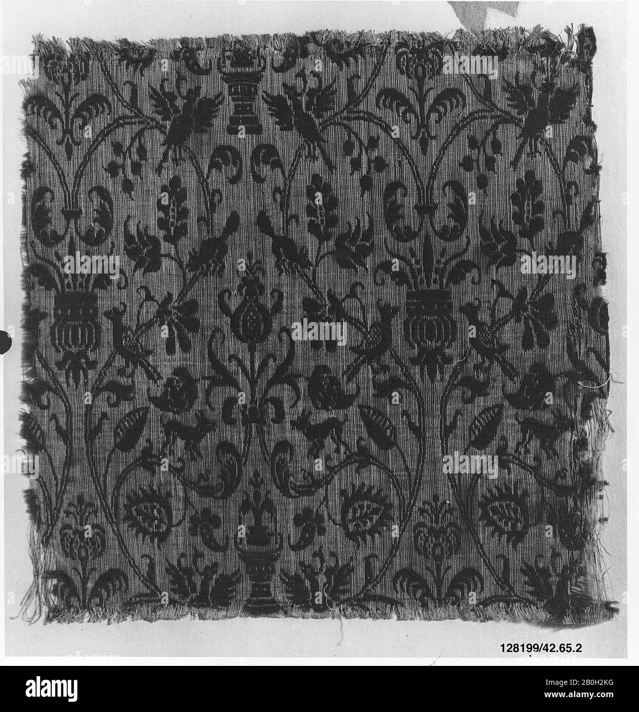 Piece, Spanish, 16th century, Spanish, Wool and linen, Overall: 11 x 11 ...