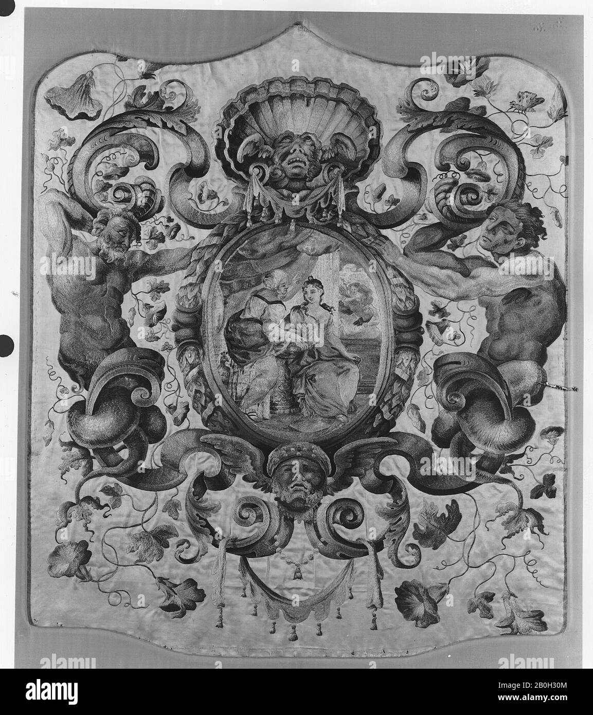 Style of Daniel Marot the Elder, Chair panel, French, Style of Daniel ...