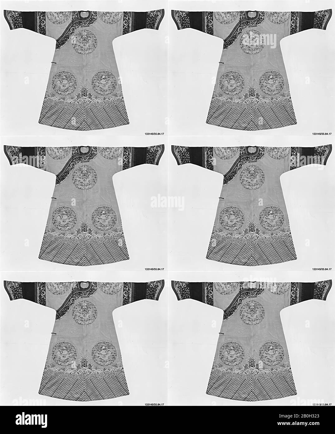 Imperial Court Robe, China, Qing dynasty (1644–1911), Date early 19th ...