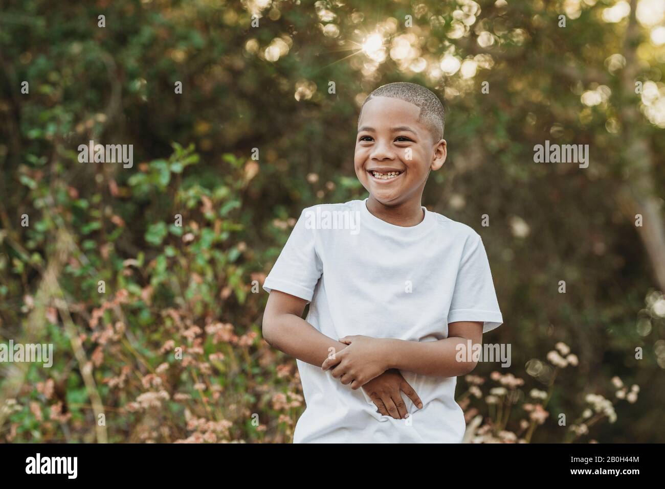 Boy outside school hi-res stock photography and images - Alamy