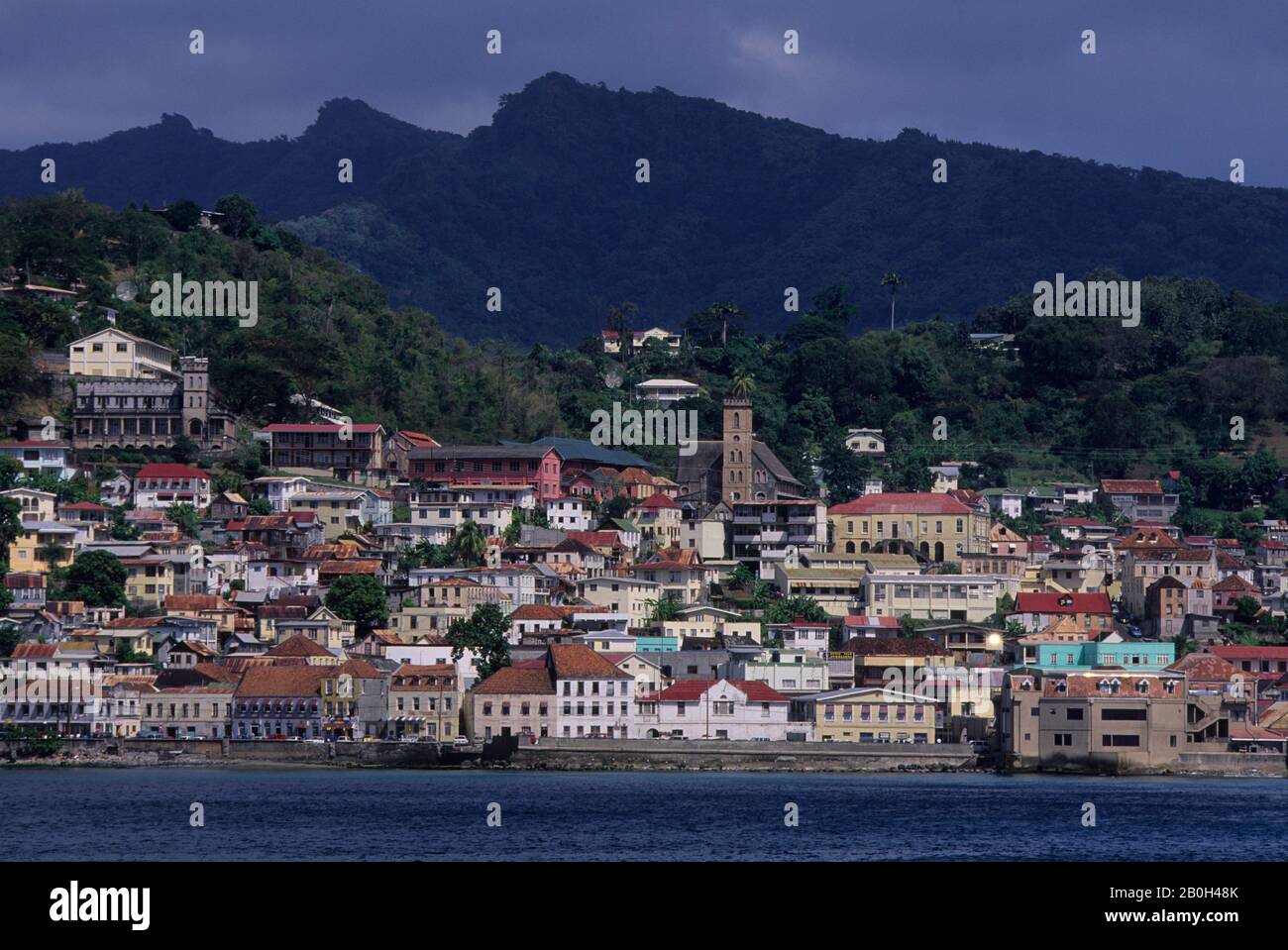 GRENADA, VIEW OF ST. GEORGE'S Stock Photo - Alamy