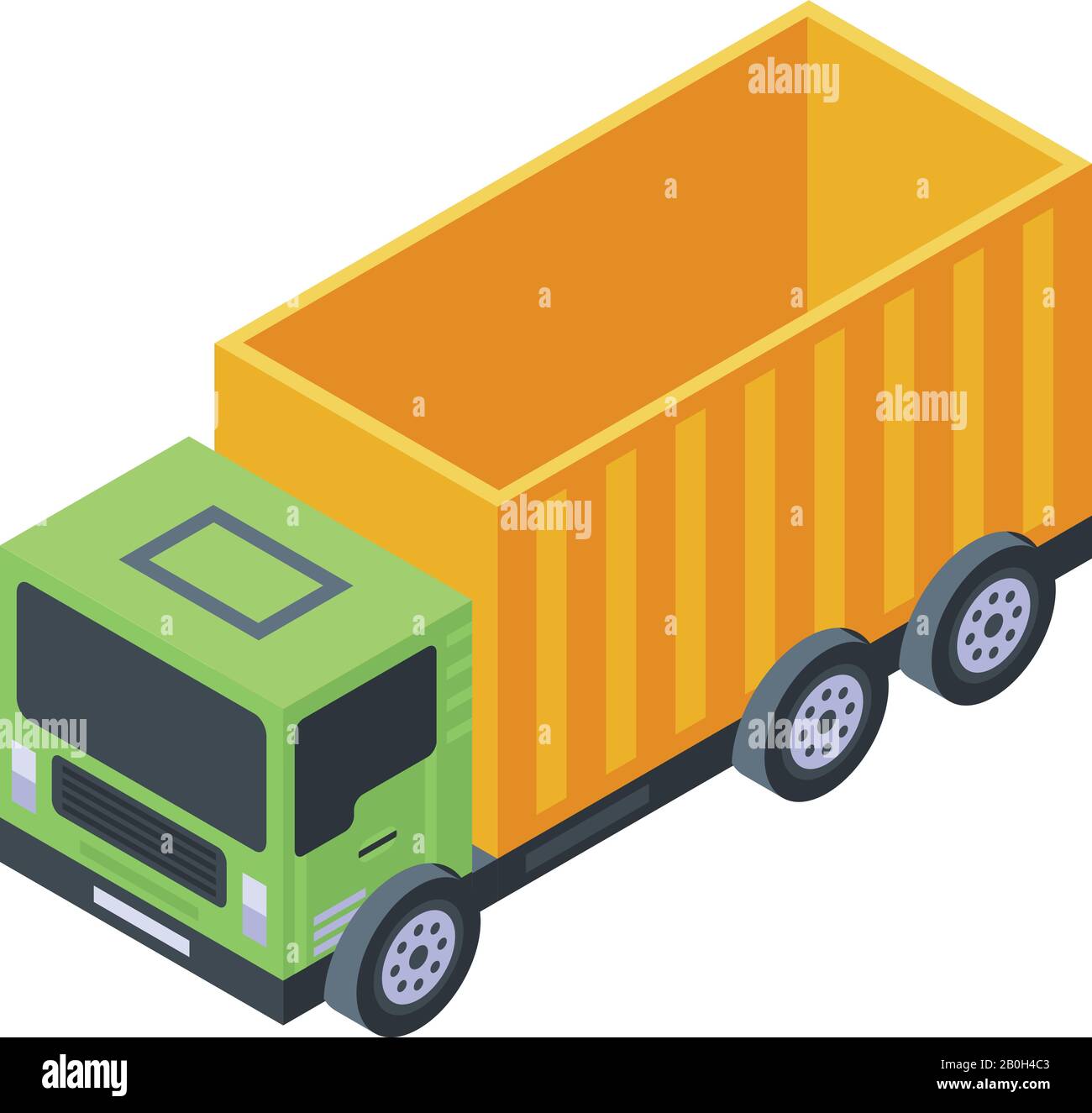 Refrigerated truck vintage Stock Vector Images - Alamy