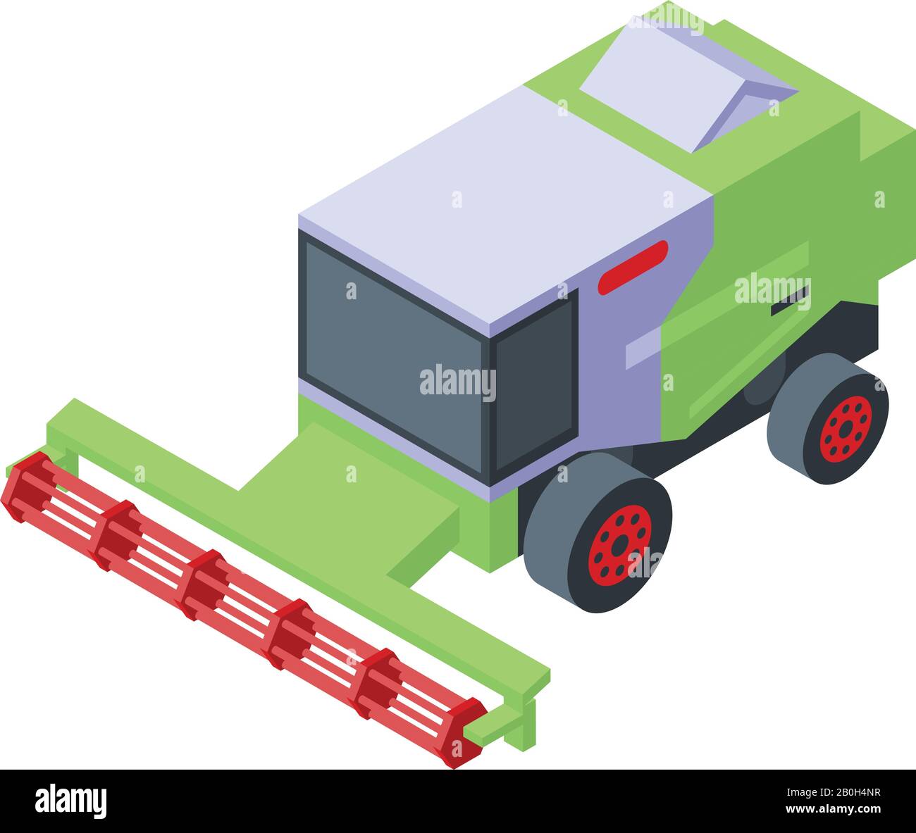 Crop harvest grain elevator Stock Vector Images - Alamy