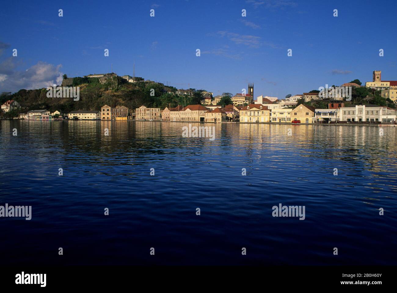View of fort george st georges grenada hi-res stock photography and ...