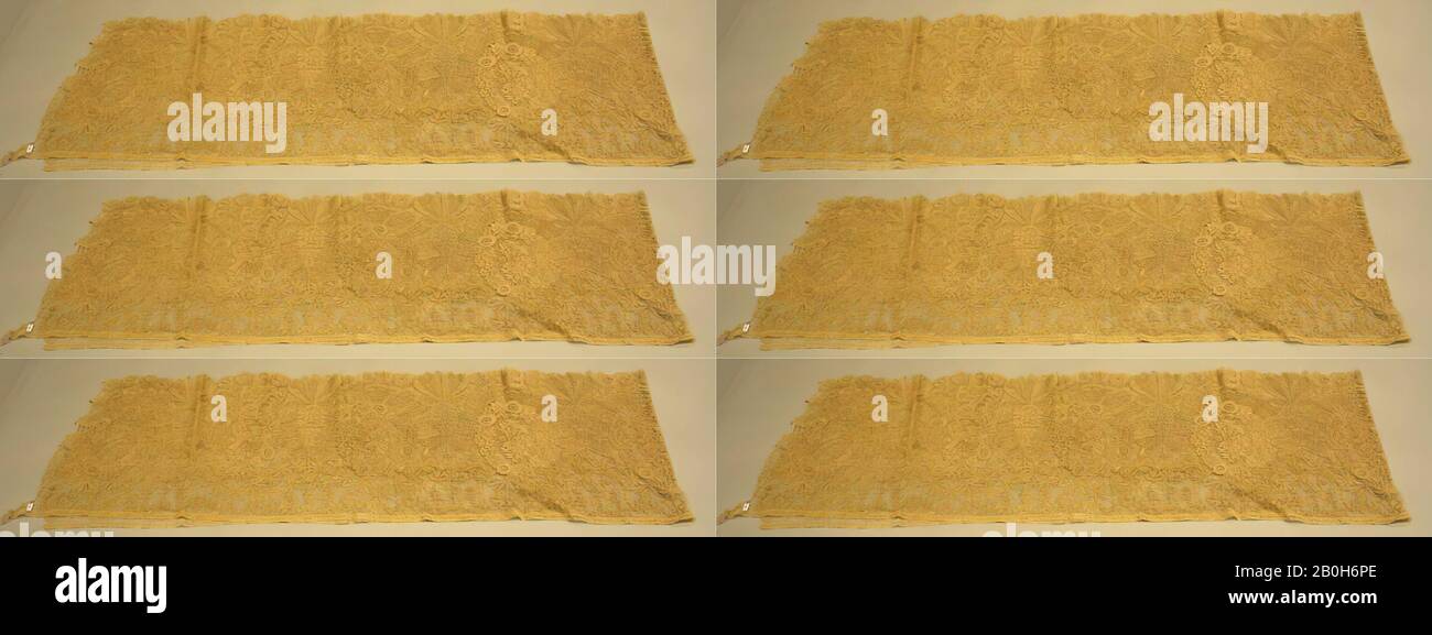 Textile, Belgian, 19th century, Belgian Stock Photo - Alamy