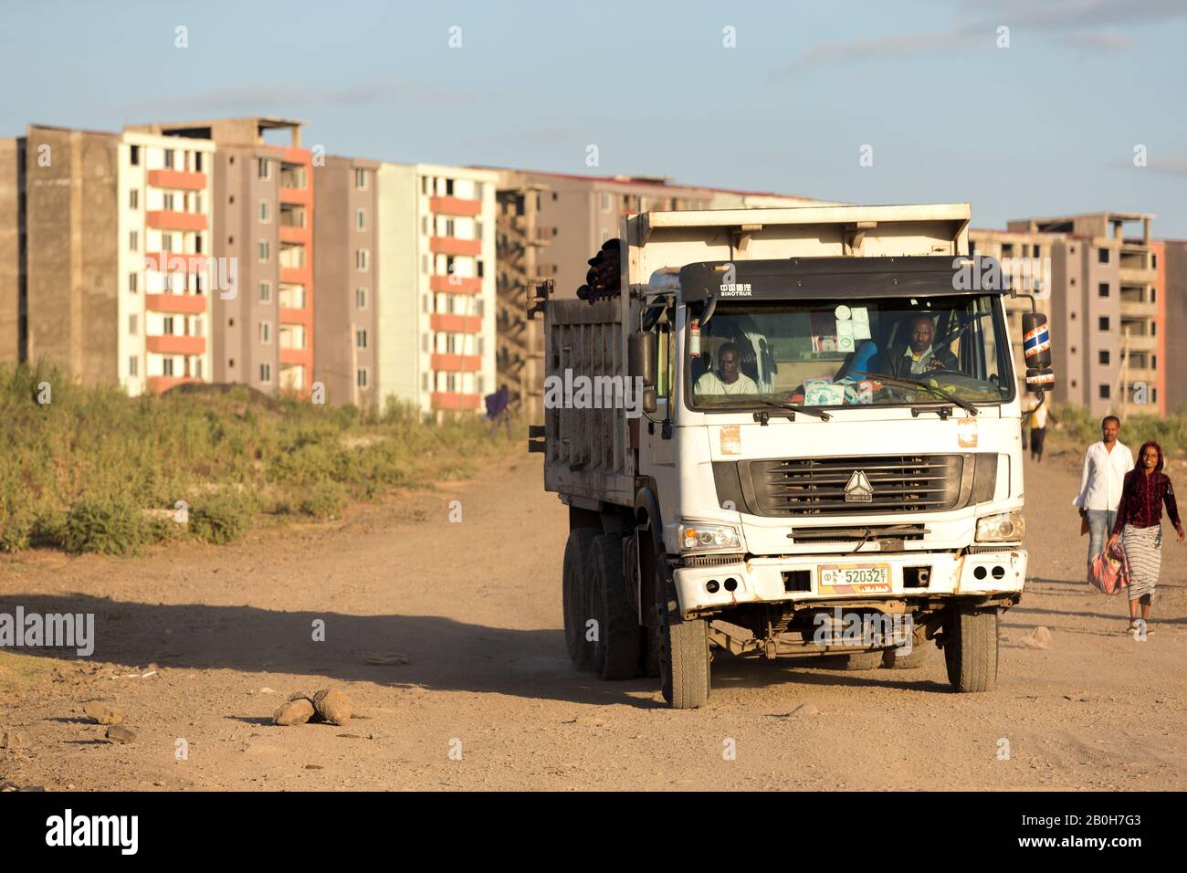 04.11.2019, Addis Ababa, , Ethiopia - Construction boom in Ethiopia ...