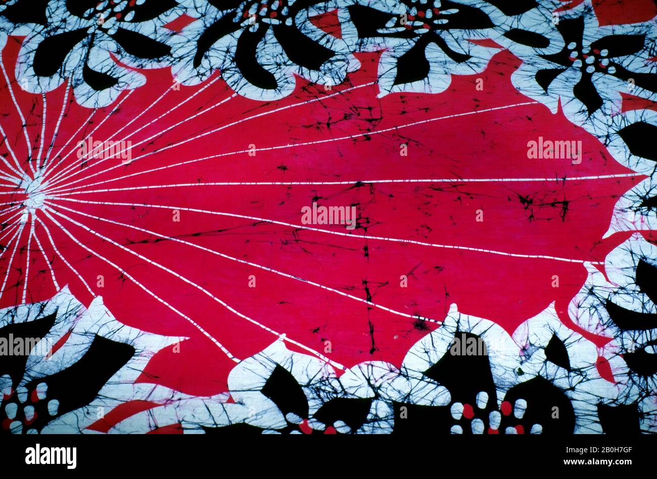 ST. KITTS, CARIBELLE BATIK STUDIOS, BATIK FABRIC Stock Photo - Alamy