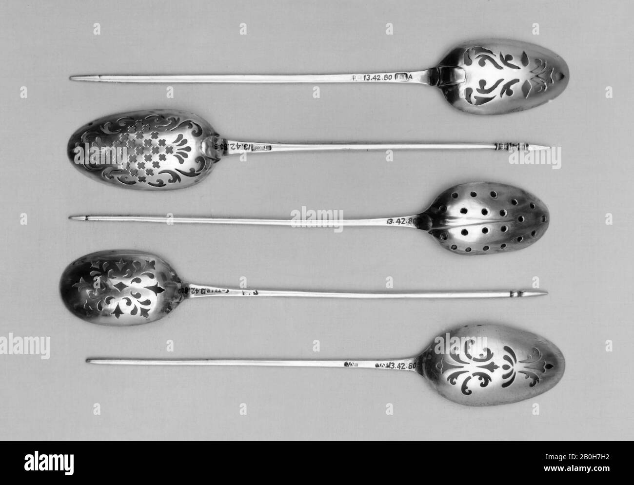 James Tookey, Strainer spoon, British, London, James Tookey (British ...