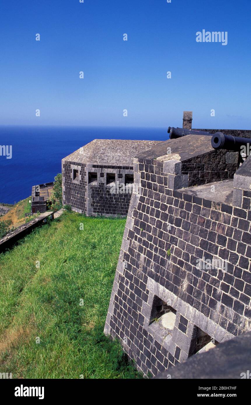 ST. KITTS, BRIMSTONE HILL FORT, UPPER PART Stock Photo - Alamy