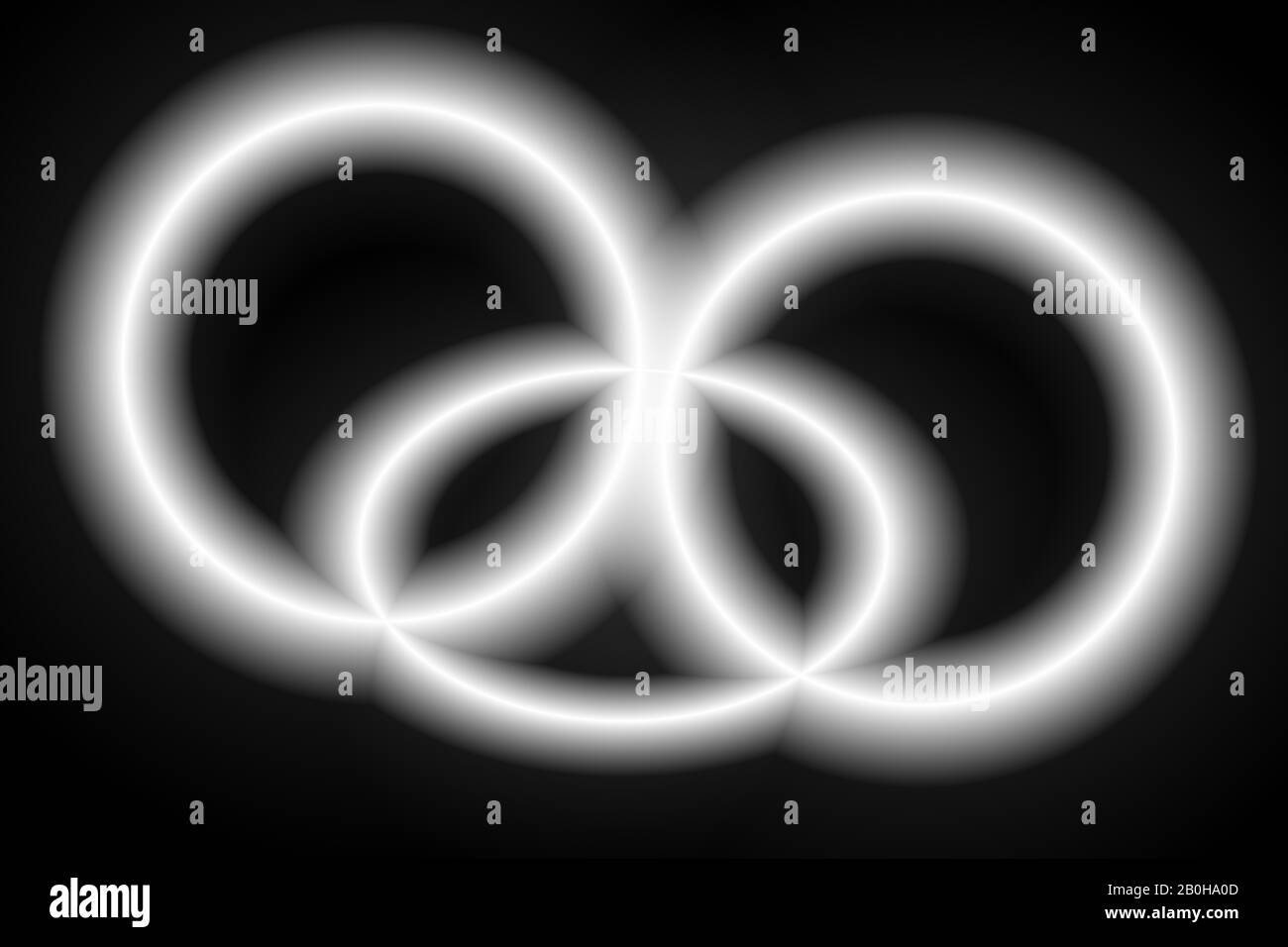 Digital art, abstract objects with soft lighting, Germany Stock Photo ...